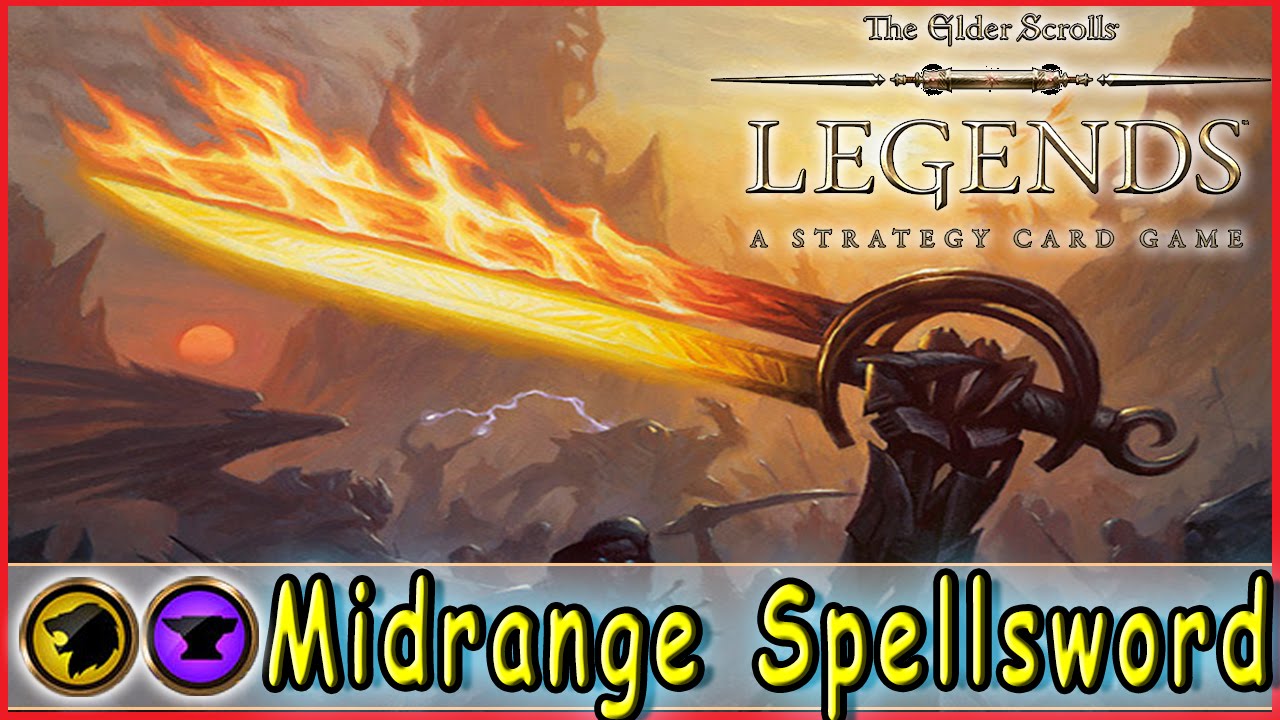TES LEGENDS | Midrange Token Spellsword Willpower Endurance Deck ...