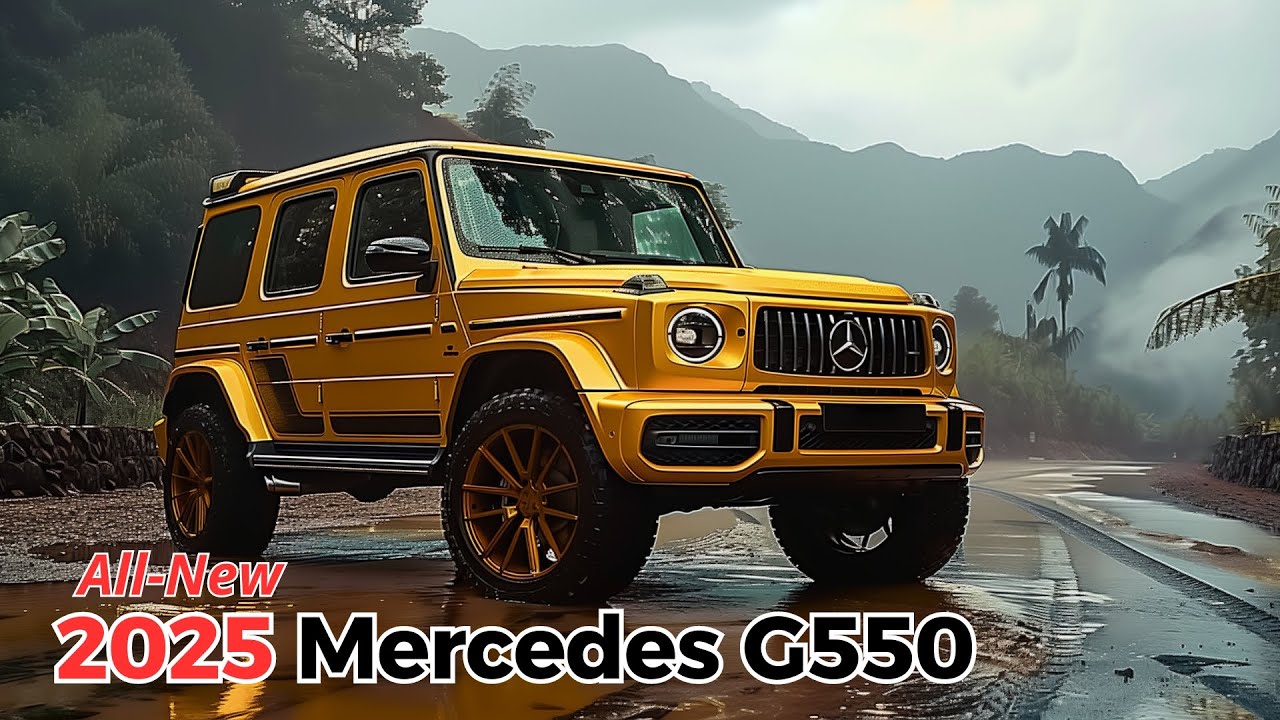 2025 Mercedes G550: The Ultimate Off-Road Luxury SUV! - YouTube