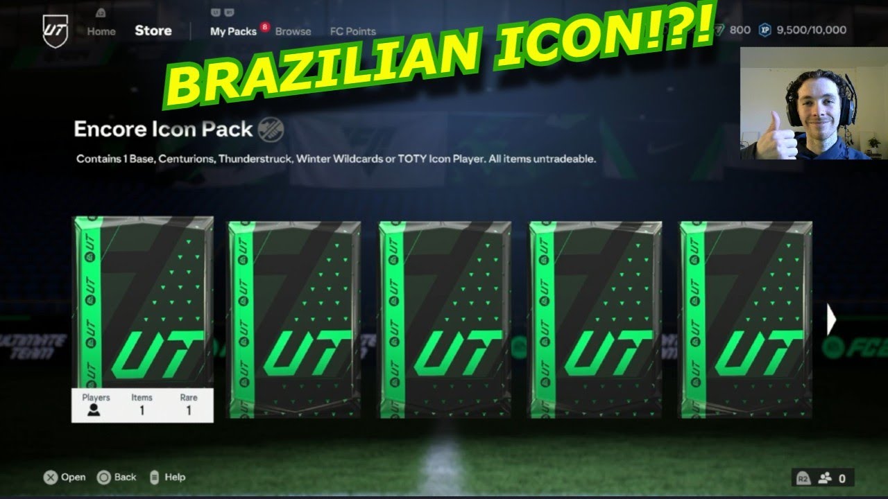 EIGHT Encore Icon Packs w/ Bonus 83x10!! - FC 24 Ultimate Team - YouTube