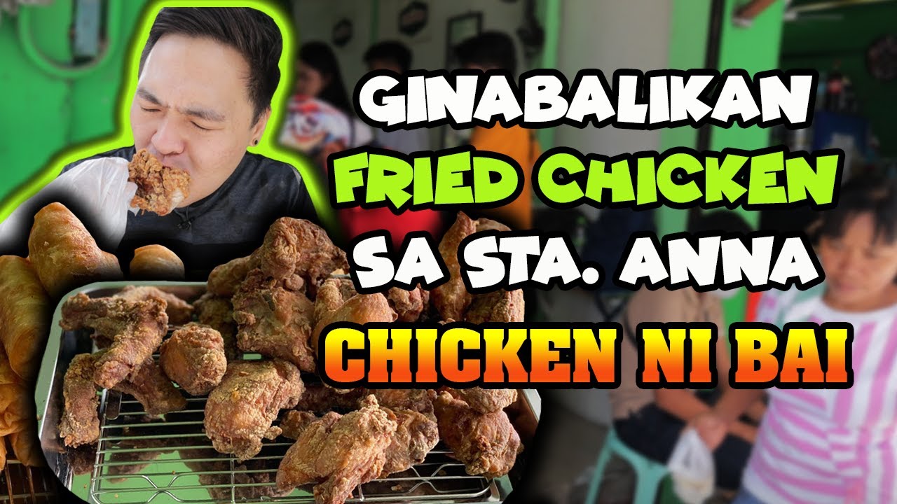 Paboritong Fried Chicken sa Davao City | Chicken ni Bai | Fried Chicken ...