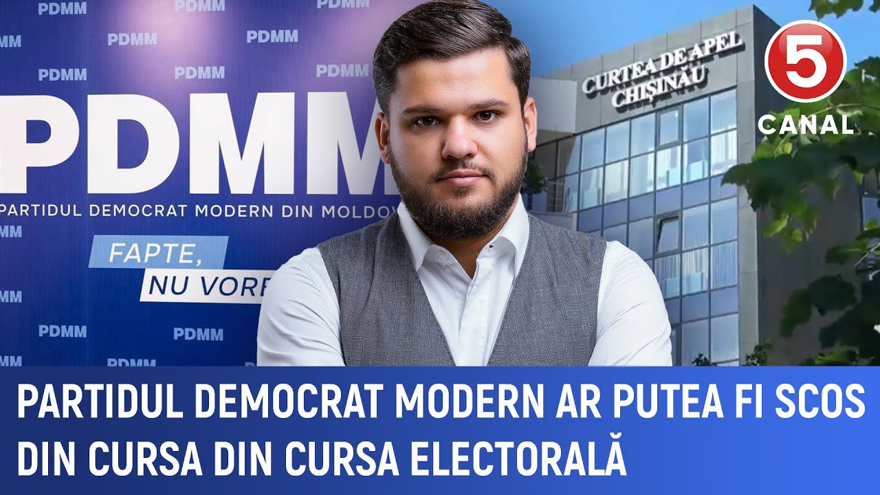 Partidul Democrat Modern ar putea fi scos din cursa electorală - YouTube