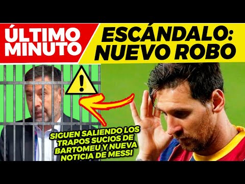 🔴 NOTICIA SORPRESA de LEO MESSI 🟥ROBO de ESCÁNDALO en el BARÇA 🟥MERCADO ...