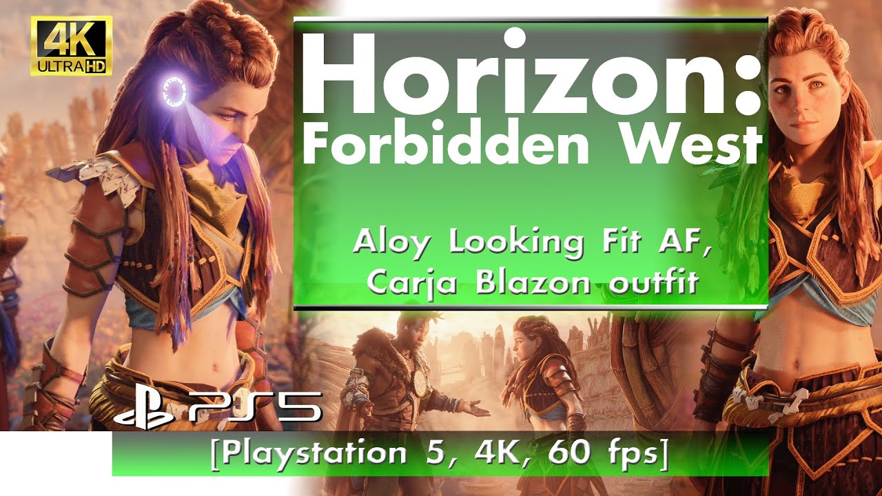 Horizon Forbidden West - Aloy Looking Fit AF [Playstation 5, 4K, HDR ...