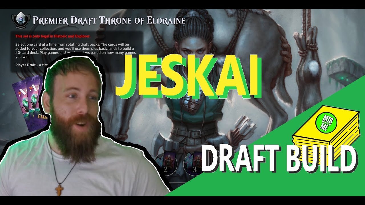 Throne of Eldraine JESKAI Knights Draft BUILD - YouTube