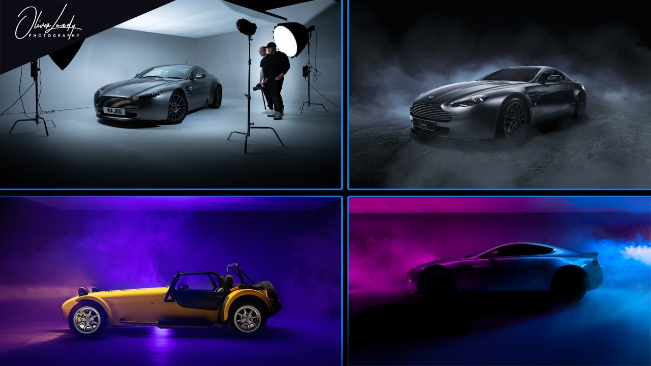 Studio Car Photography with edit breakdown - YouTube