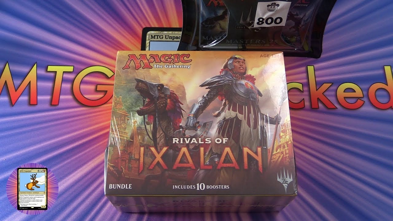 MTG Rivals of Ixalan Bundle Giveaway! *CLOSED* - YouTube