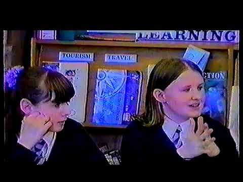 Queensbury School West Yorkshire 1996 VHS rip from 1996! Spice Girls Debate lol