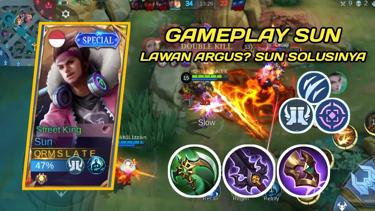 HOW TO PLAY SUN MOBILE LEGENDS | BEST BUILD SUN 2024 | MOBILE LEGENDS ...