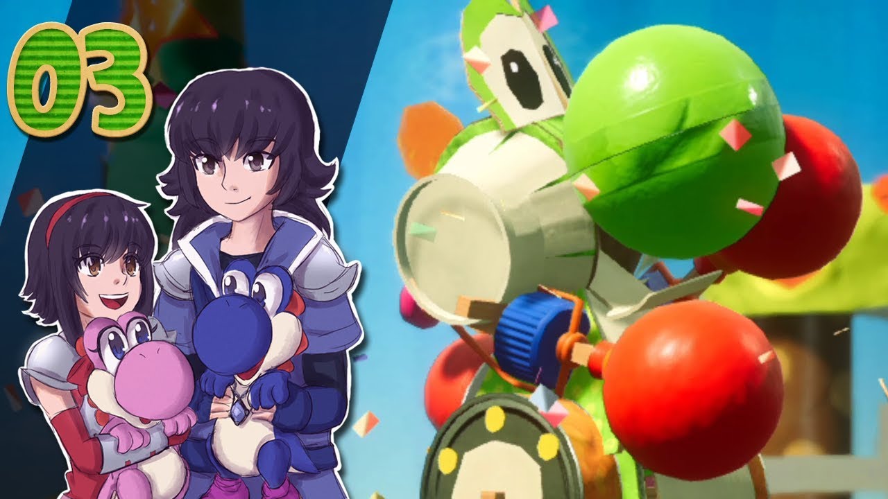 Gachapon et Mecha Yoshi - Yoshi's Crafted World (Coop) #03 - YouTube