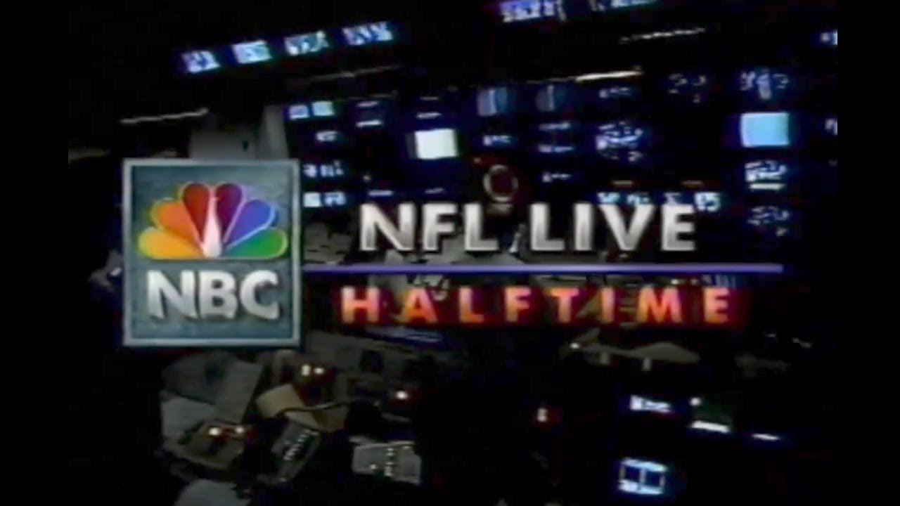 NFL/NBC: NFL Live Halftime (1989-1990) Opening - YouTube