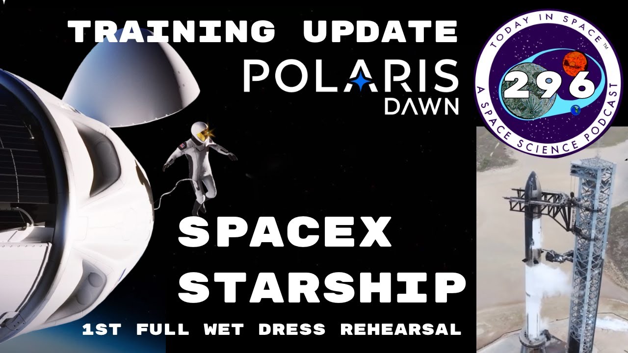 Polaris Dawn Crew trains for EPIC Spacewalk w/ SpaceX Crew Dragon ...