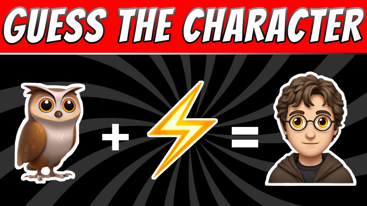Guess The Harry Potter Characters By Emoji 🦉⚡️🪄 - YouTube