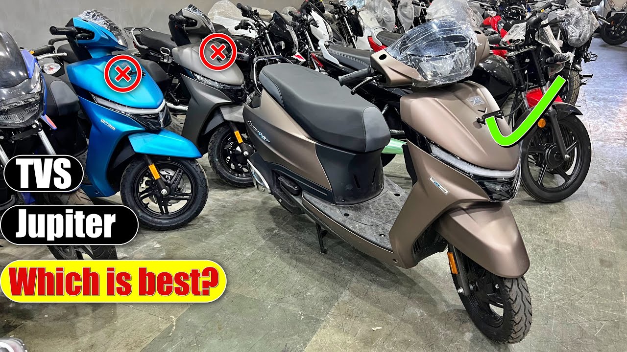 2024 Tvs Jupiter 110cc All Model On Road Price Detailed Review - YouTube