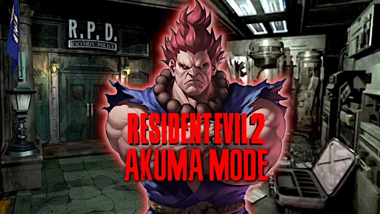 Resident Evil 2: AKUMA MODE Mod Full Gameplay Walkthrough No Commentary | SECRET ENDING - YouTube