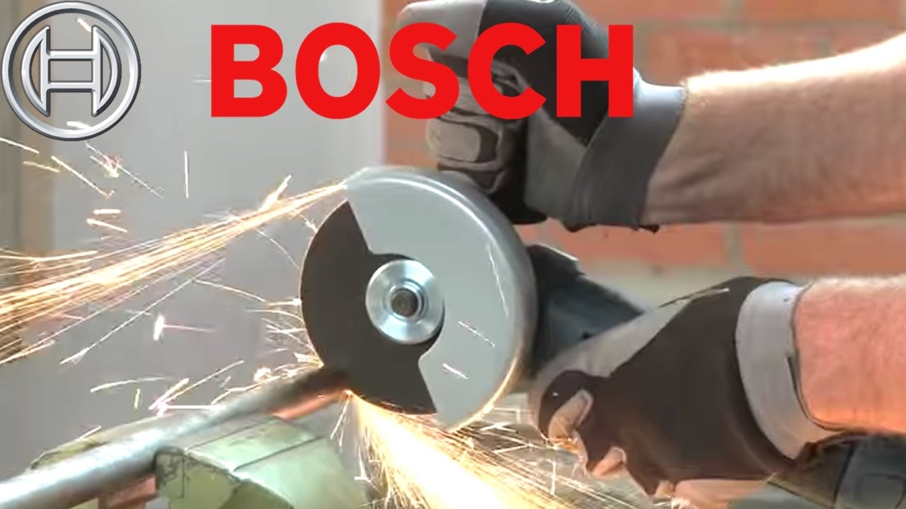 Bosch Angle Grinder - Bosch GWS Professional Machine Grinding - YouTube