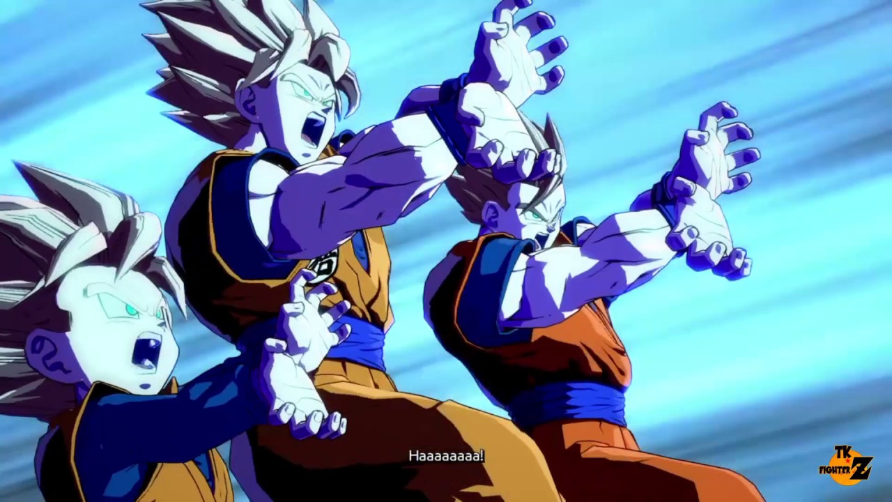 ADULT GOHAN VS BROLY DRAMATIC FINISH | DRAGON BALL FIGHTER Z - YouTube
