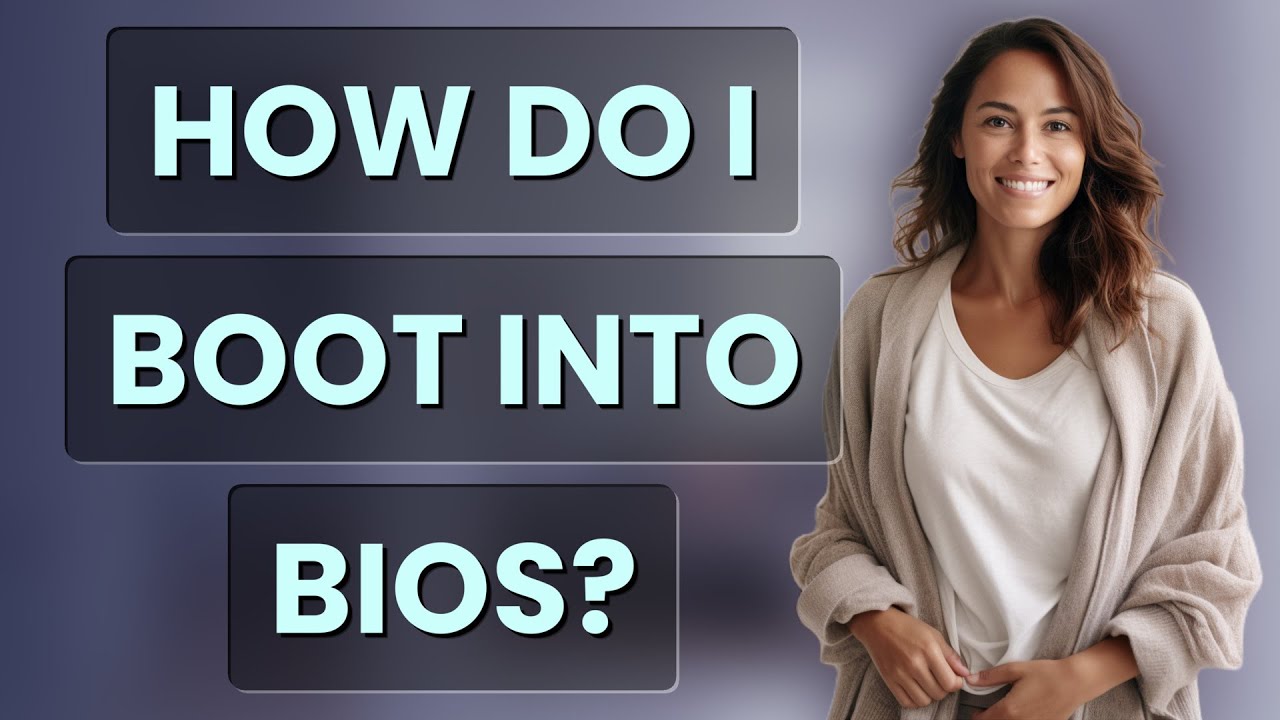 How do I boot into BIOS? - YouTube