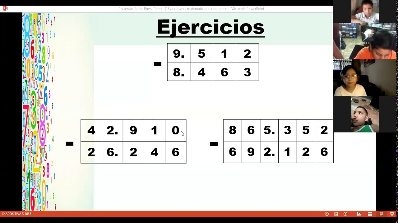 Clase 15 de Matemáticas__La Resta o Sustracción - YouTube