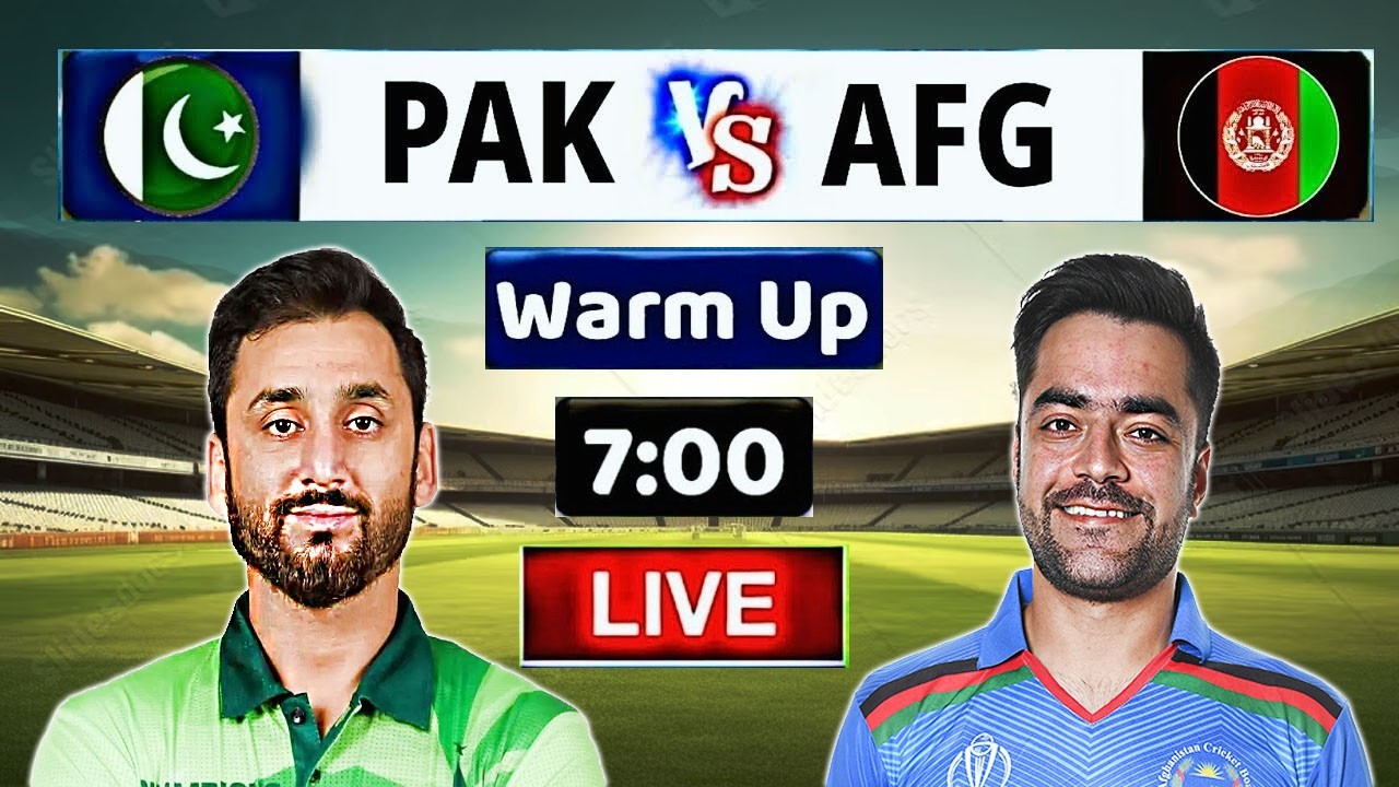 Pakistan vs Afghanistan WarmUp Match Today | Playing 11 | Pak vs Afg ...