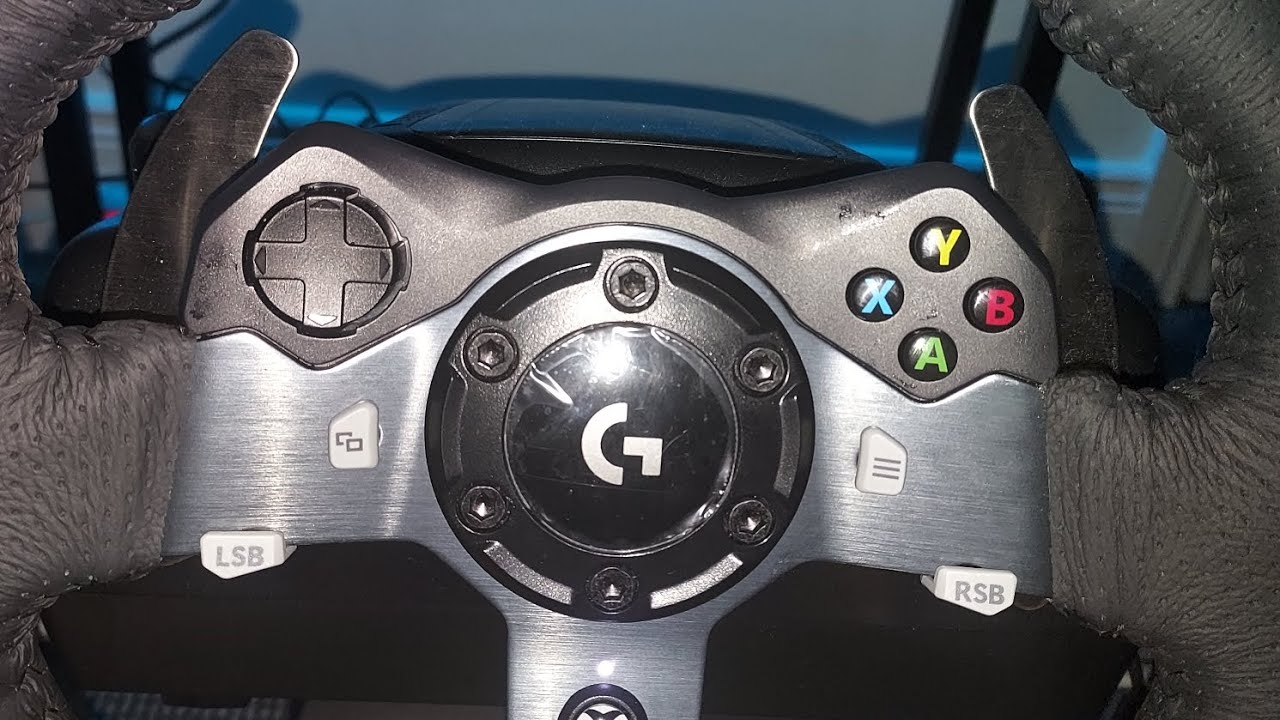 playing with my logitech wheel - YouTube