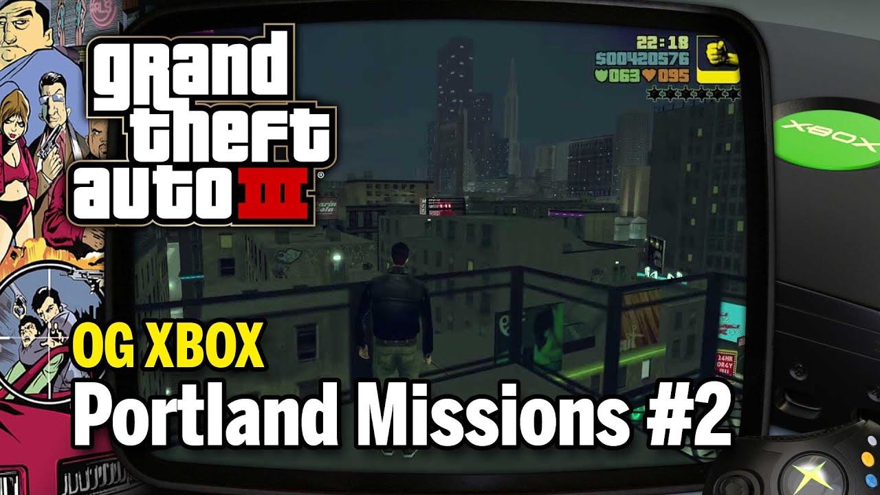 GTA 3 (Original XBOX) - Portland Missions #2 - YouTube