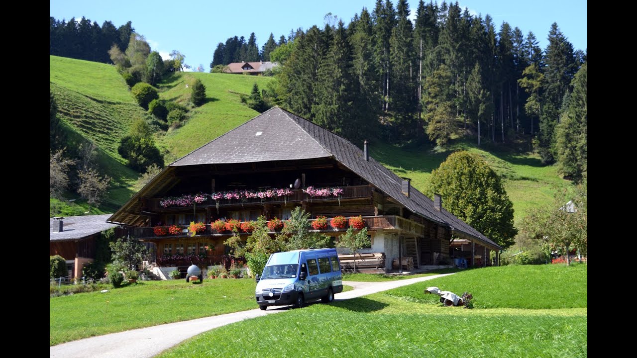 Grand Tour of Switzerland, eco-friendly by electric bus - YouTube