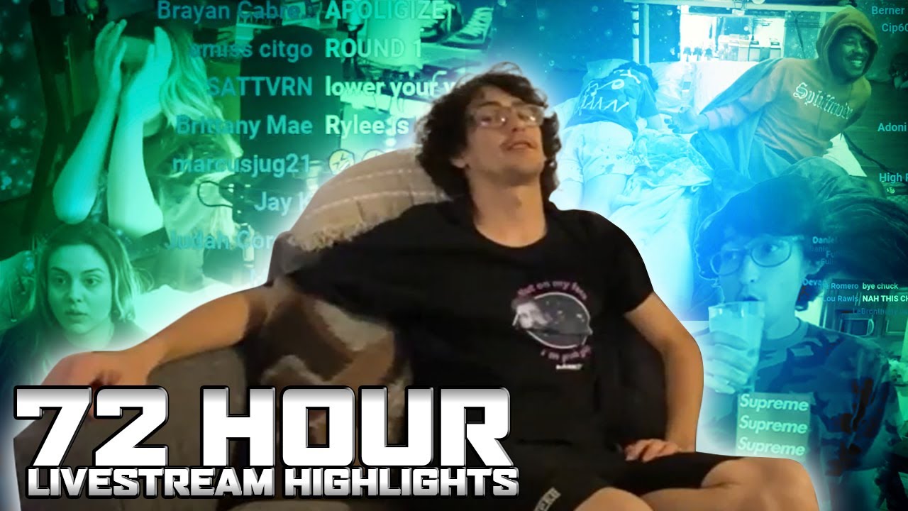 I Streamed My Life for 72 Hours!! - YouTube