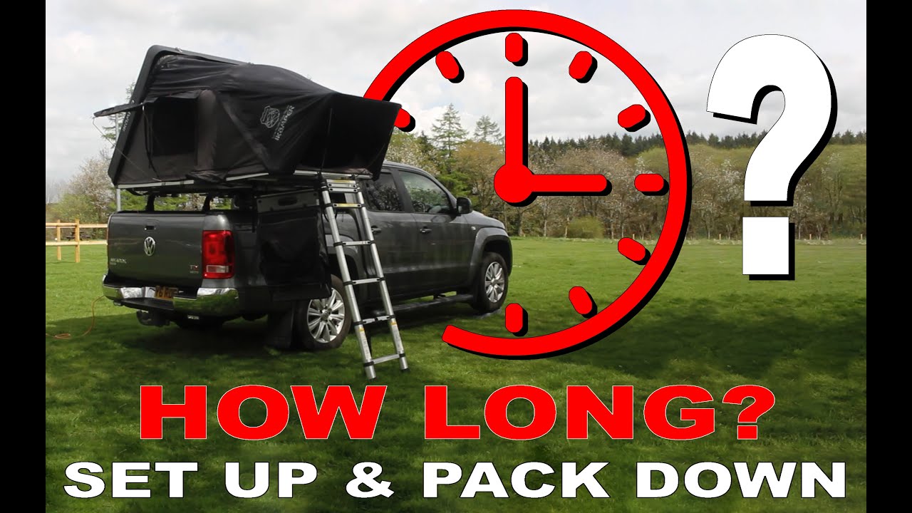 HOW LONG does it take to REALLY set up and pack down an iKamper? - YouTube