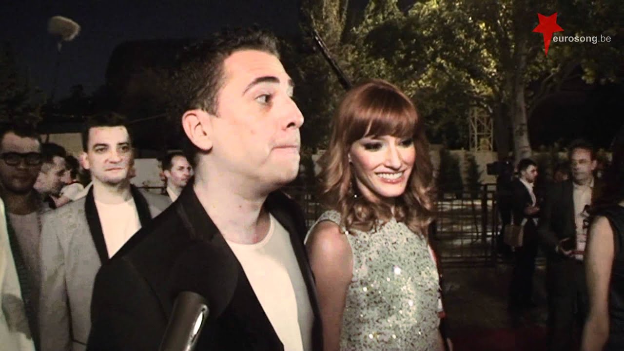Zeljko Joksimovic Serbia on the red carpet at the Eurovision 2012 ...