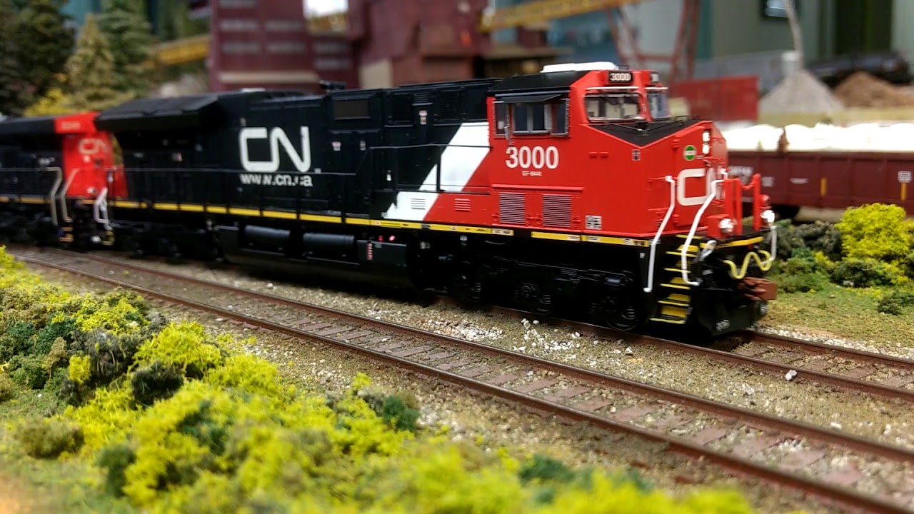 New CN3000 ET44AC GEVO Tier4 - YouTube