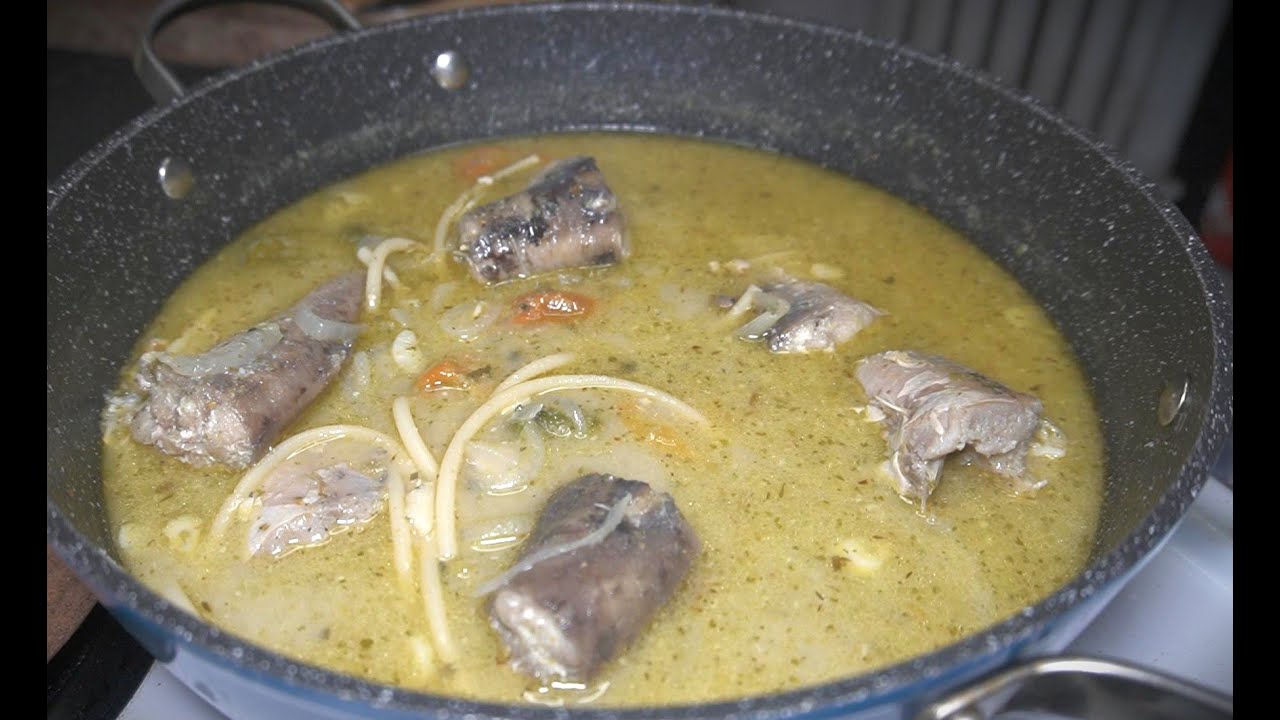 Coconut Catfish Soup - Fish Broff Recipe - YouTube