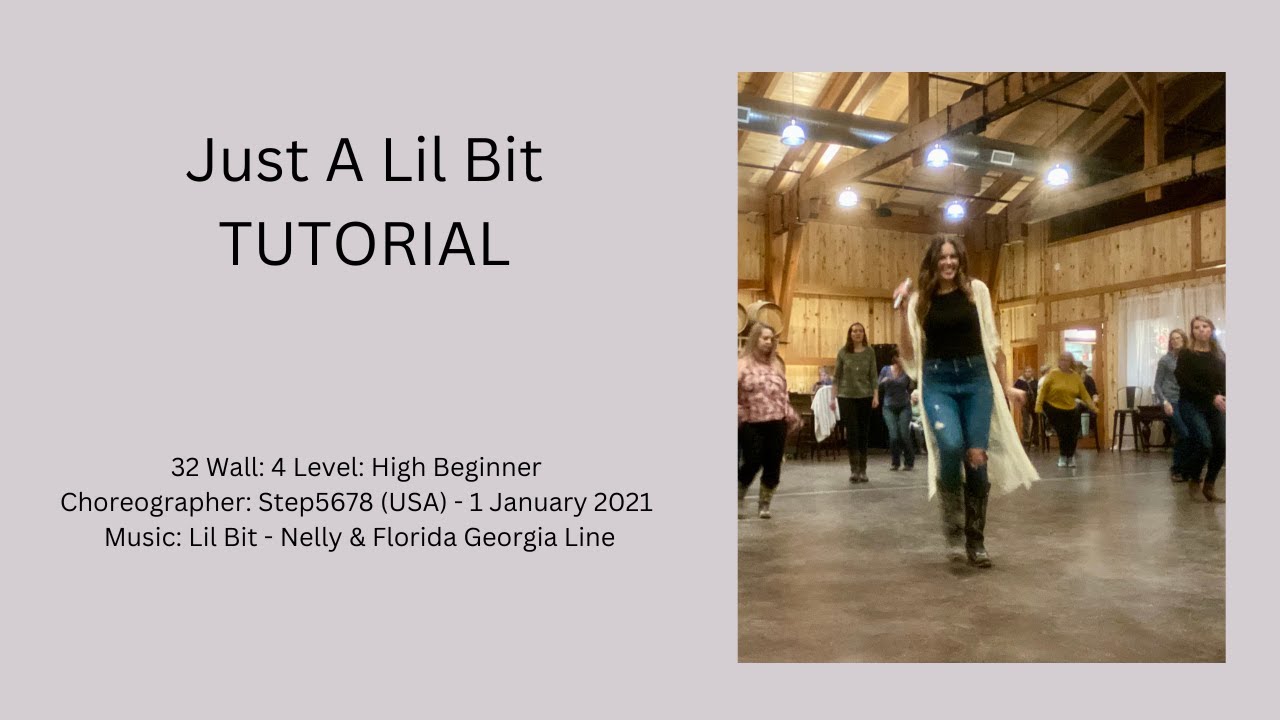 Just A Lil Bit--Teach - YouTube