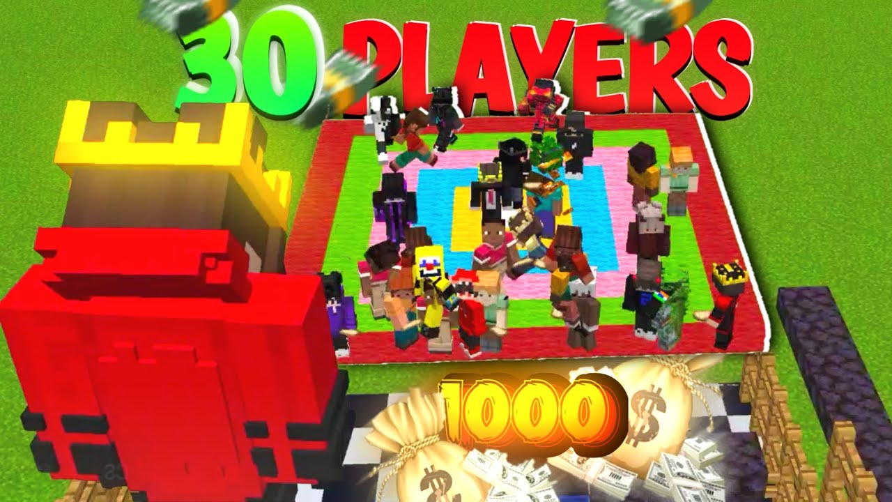 Can 30 Player Survive This Minecraft Event And Win $10,000 !! - YouTube