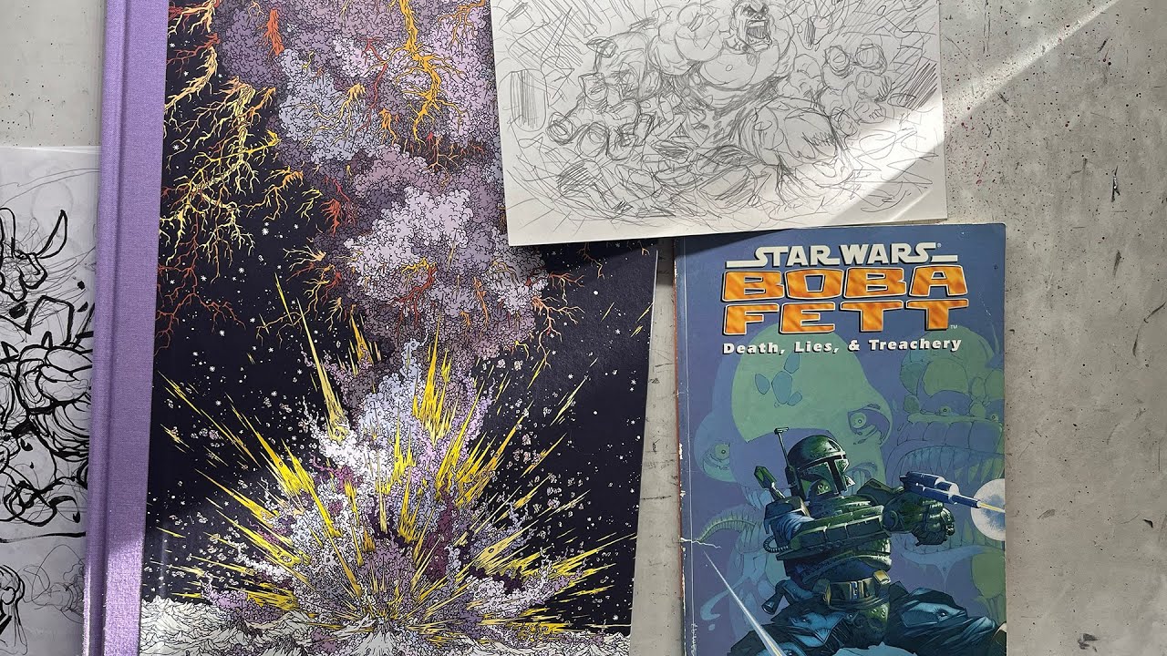 Tuesdays with Tyrell: Cam Kennedy Boba Fett, Inking HULK and more ...