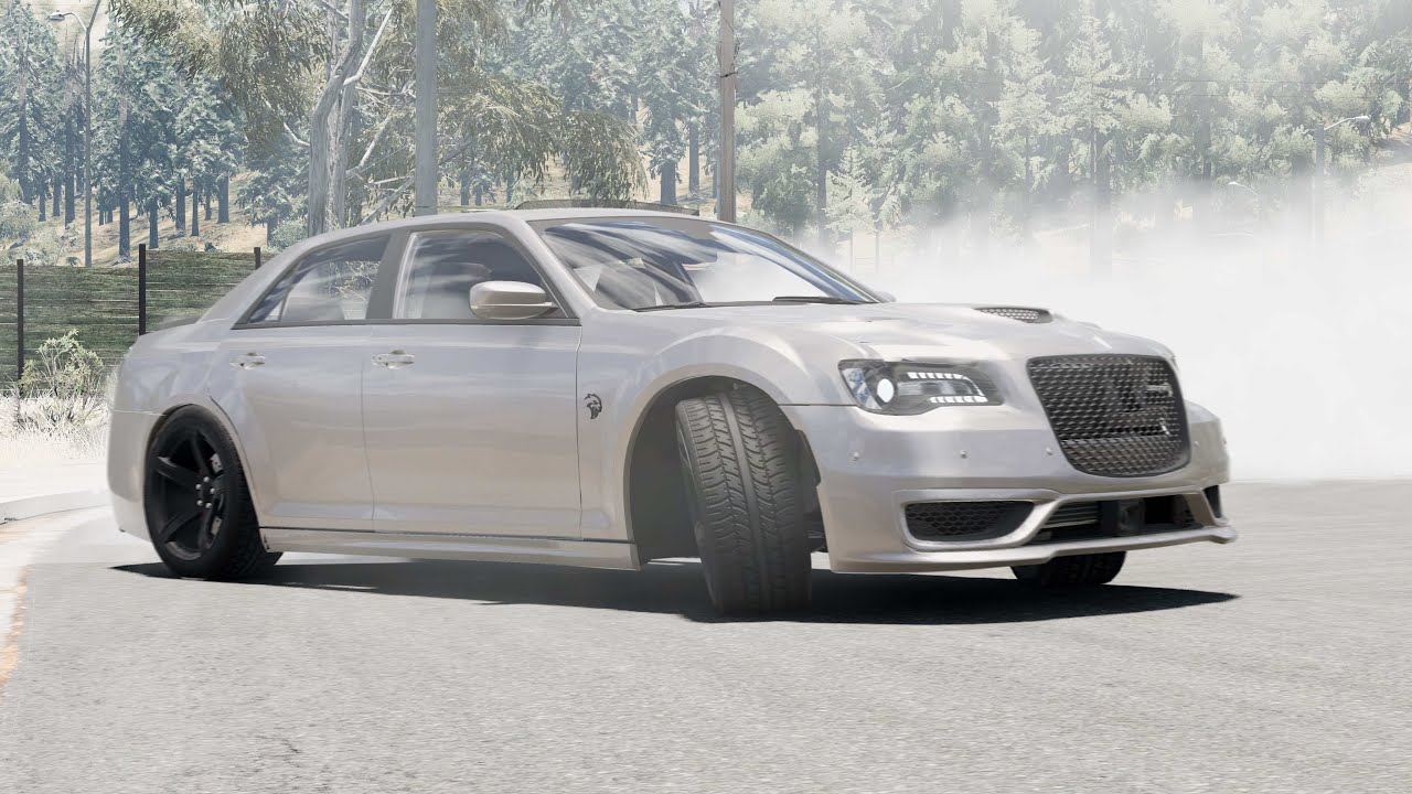 BeamNG| 797 Hp Modded Redeye Swapped Chrysler 300 Cruise - YouTube