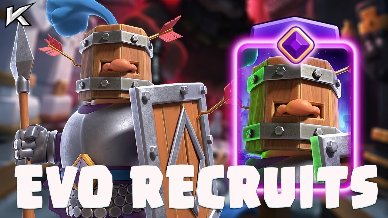 GAMEPLAY RECLUTE ROYALE EVOLUTE! UPDATE SETTEMBRE | Clash Royale Ita ...