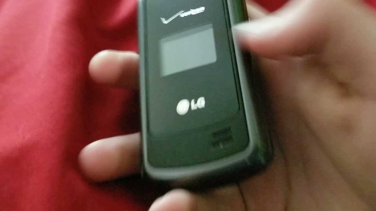 LG VX5500 (Verizon Wireless) - YouTube