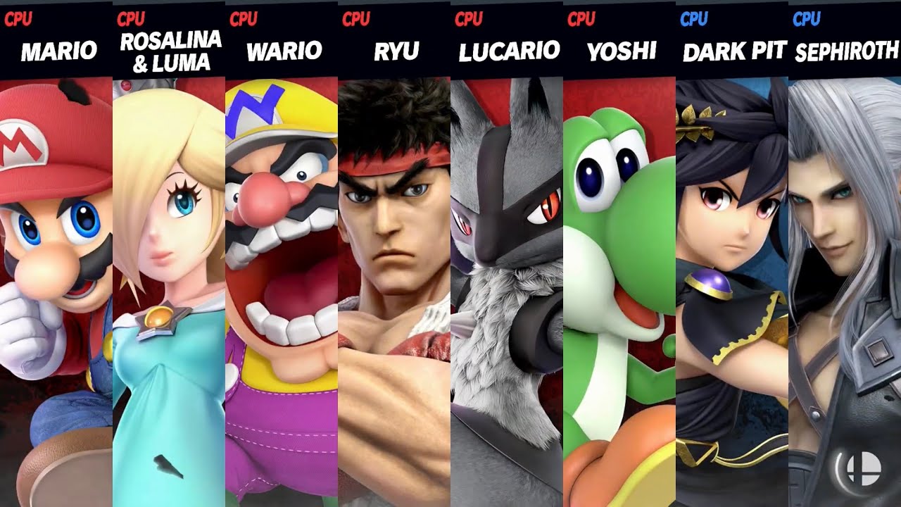 Super Smash Bros. Ultimate - Paper Mario (Battlefield) & WarioWare Inc ...