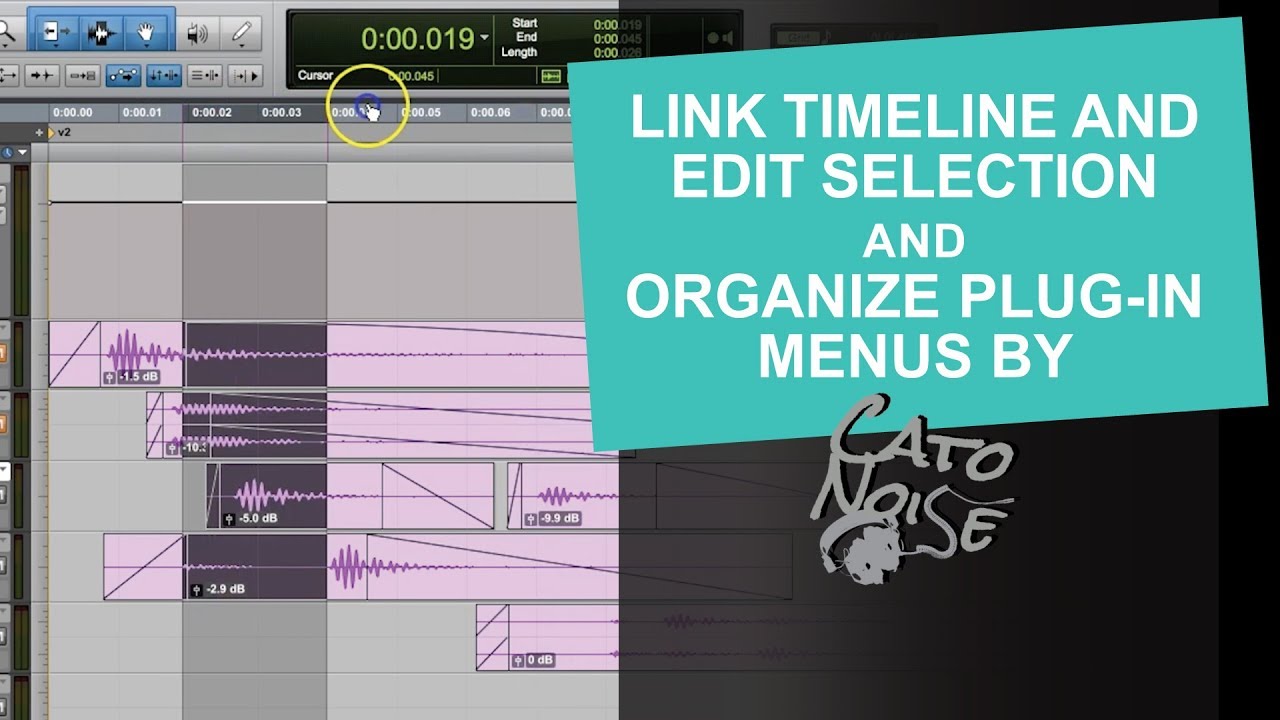 Essential Pro Tools Settings: Link Timeline and Edit Selection ...