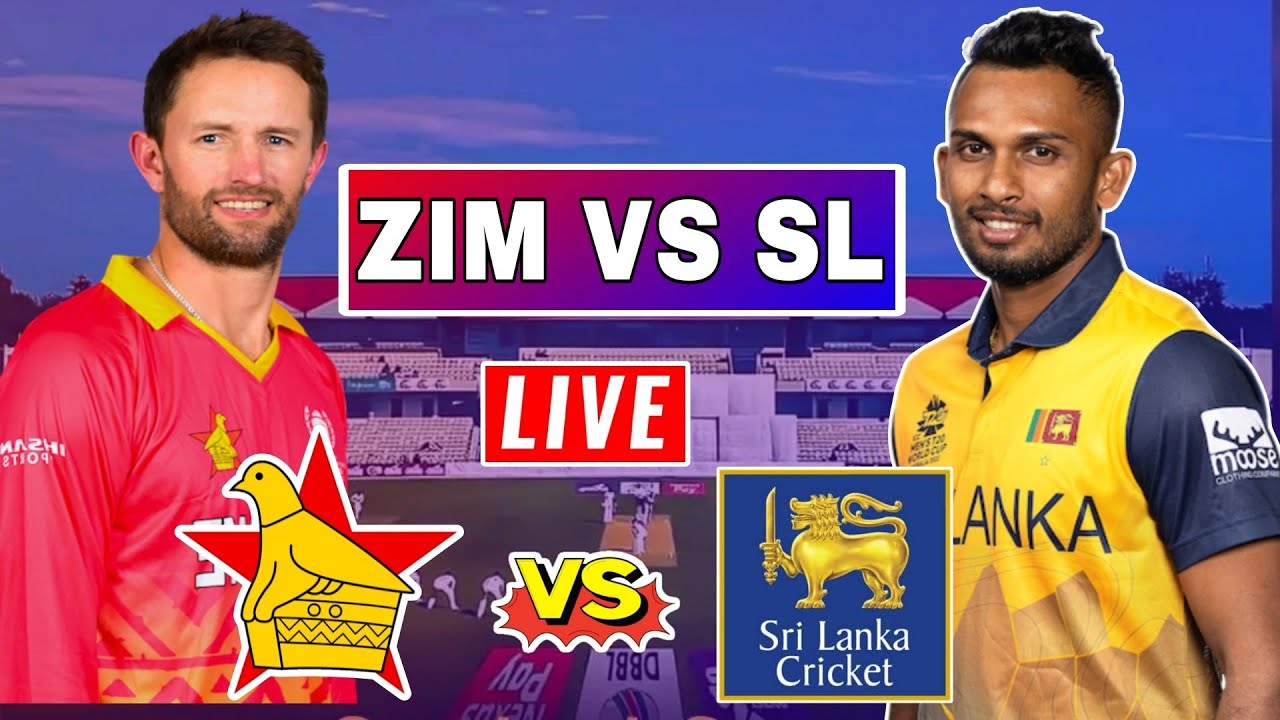 Zimbabwe vs Sri Lanka Live 1st Odi Score | Zim vs Sl live score ...