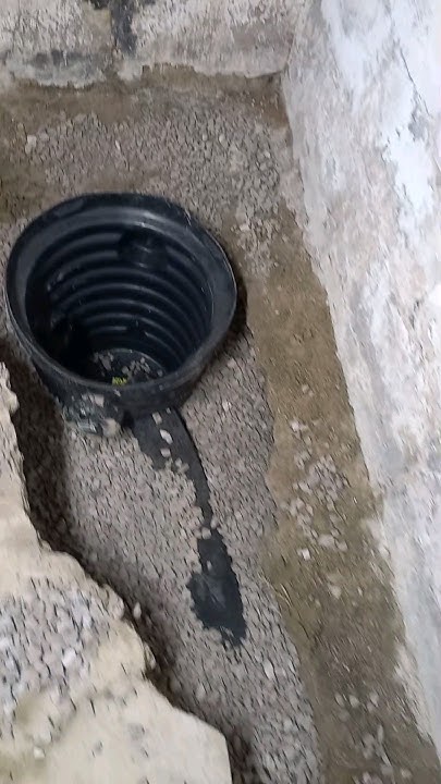 Day 3. Interior Water Proofing #plumbing #plumbingservices #plumber ...