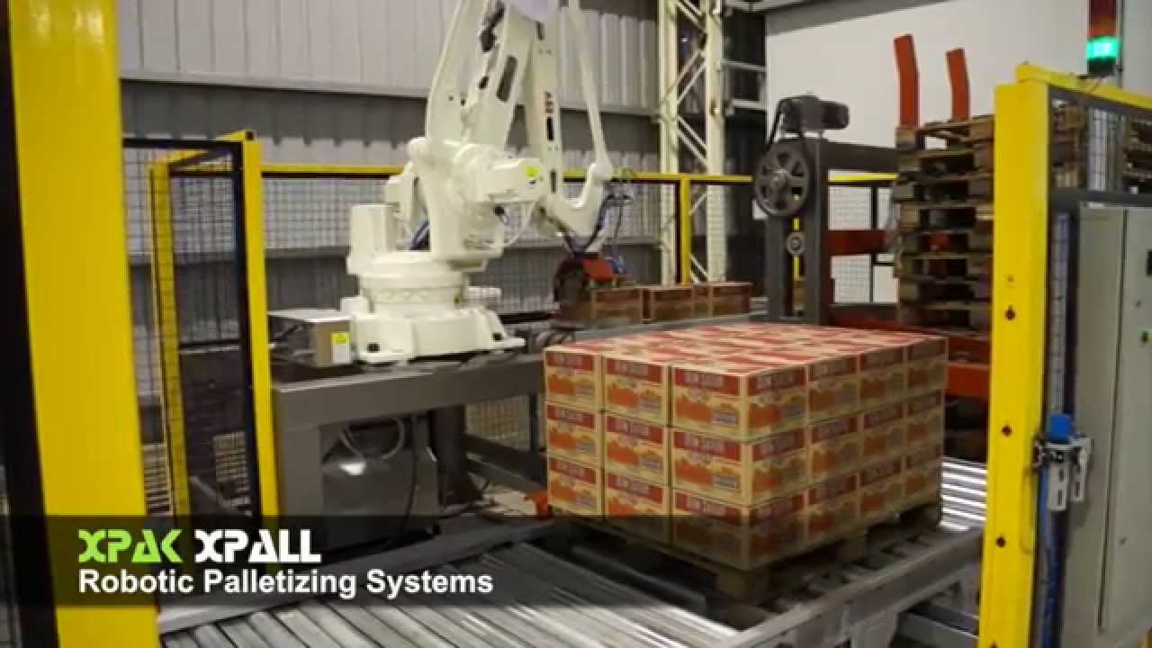 XPAK Robotic Palletizing System - YouTube