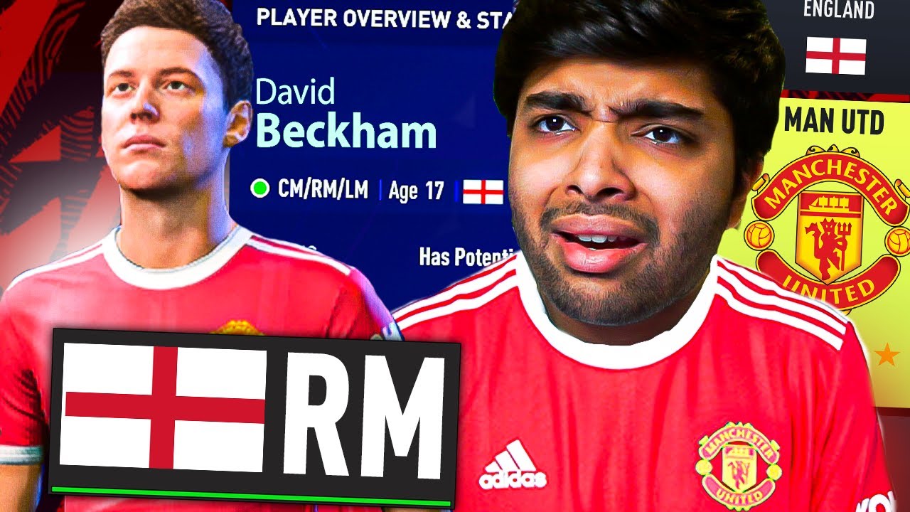 I FOUND DAVID BECKHAM's REGEN!!🤩 - FIFA 22 MAN UNITED CAREER MODE EP3 ...