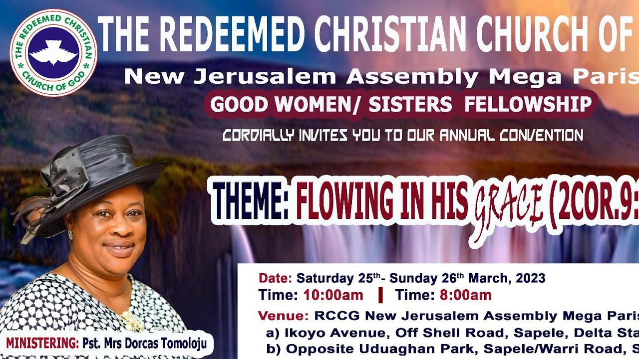 RCCG NJA Good Women / Sisters Convention 2023 - YouTube
