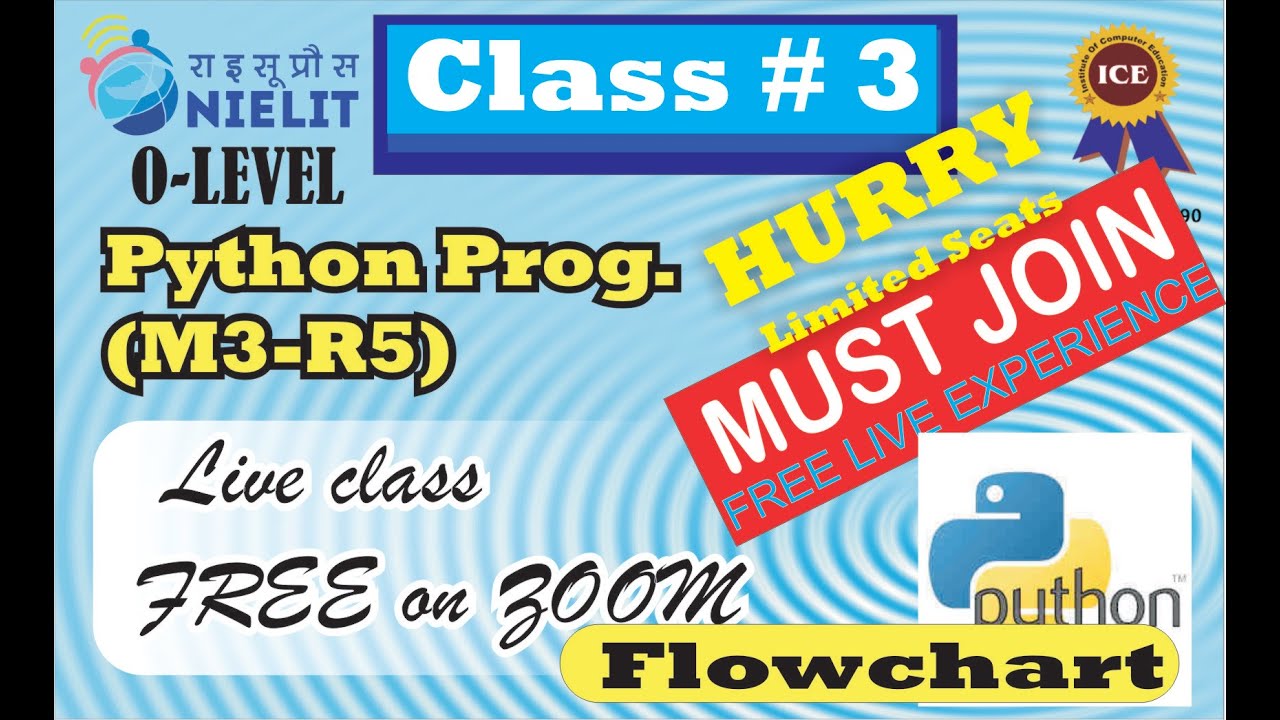 Python Online free Online Class 3 | o level notes july2020 | python ...