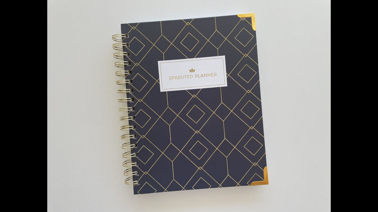 Sprouted Planner Review (dashboard weekly layout) - YouTube