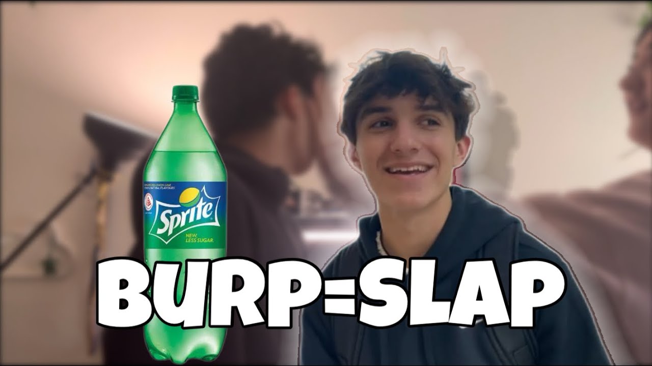 Sprite Challenge but Every Burp is a Slap - YouTube
