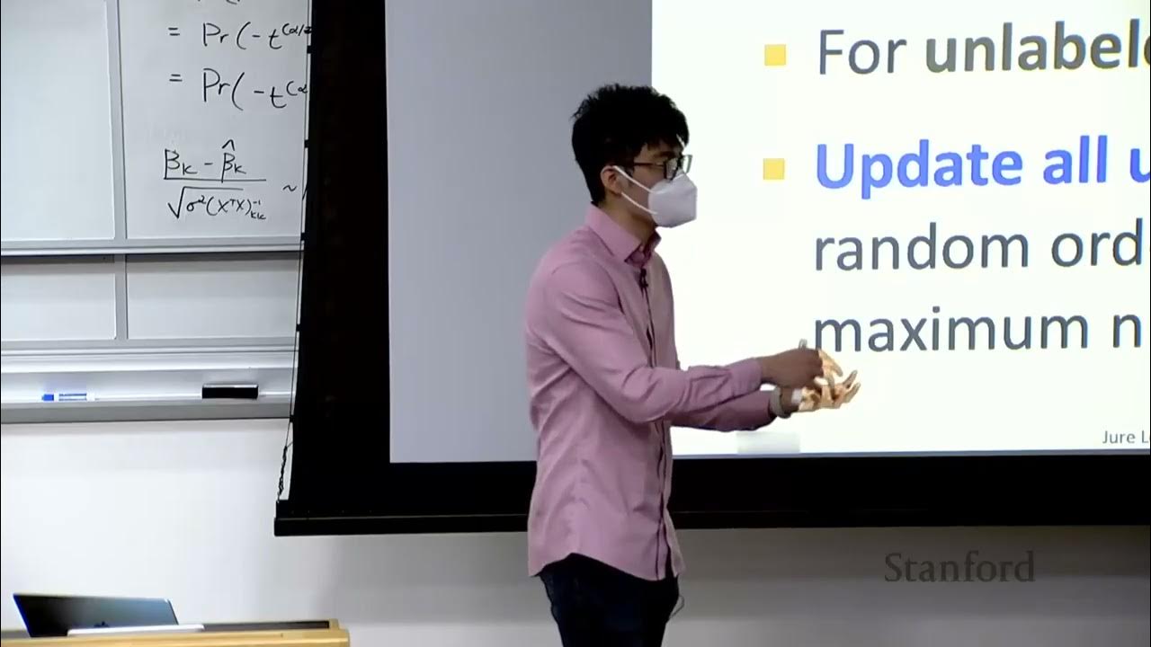 Stanford Cs224w Machine Learning W Graphs I 2023 I Label Propagation On Graphs Youtube
