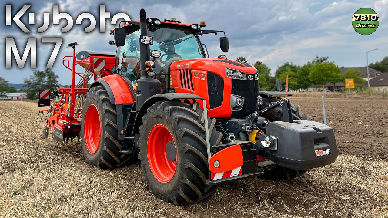 Let’s Drive KUBOTA M7-173 KVT | Dicke Puschen, RTK und Stufenlos👌 ...