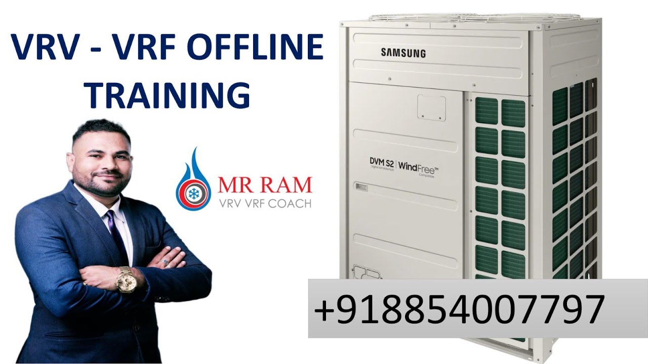 VRV VRF outdoor mechanical Parts - YouTube